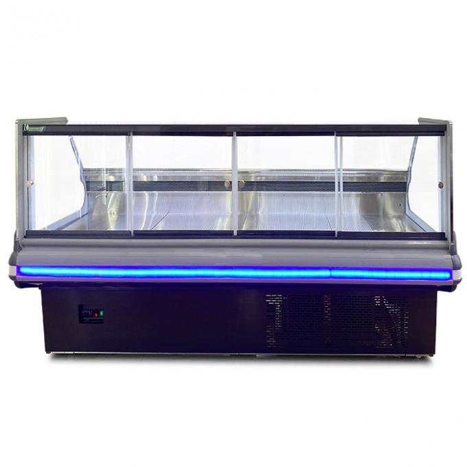 Meat Showcase Deli Display Kulkas Peralatan Tukang Daging Chiller Daging