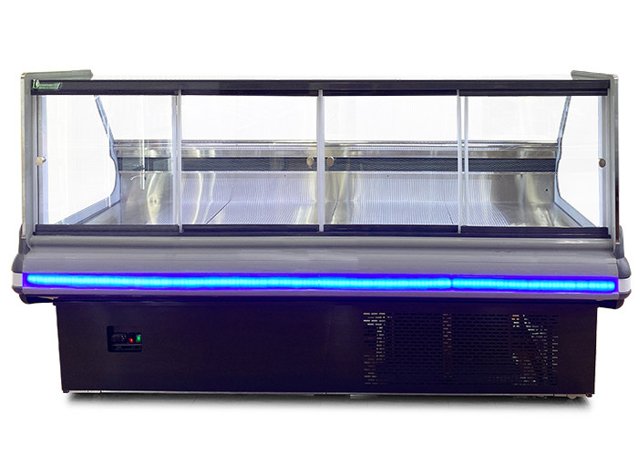 Meat Showcase Deli Display Kulkas Peralatan Tukang Daging Chiller Daging
